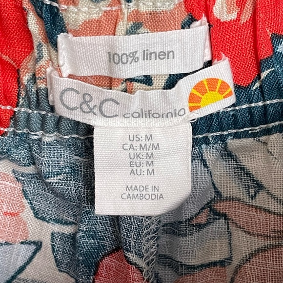 C&C California | Pants & Jumpsuits | New Cc California Linen Boho Pants ...